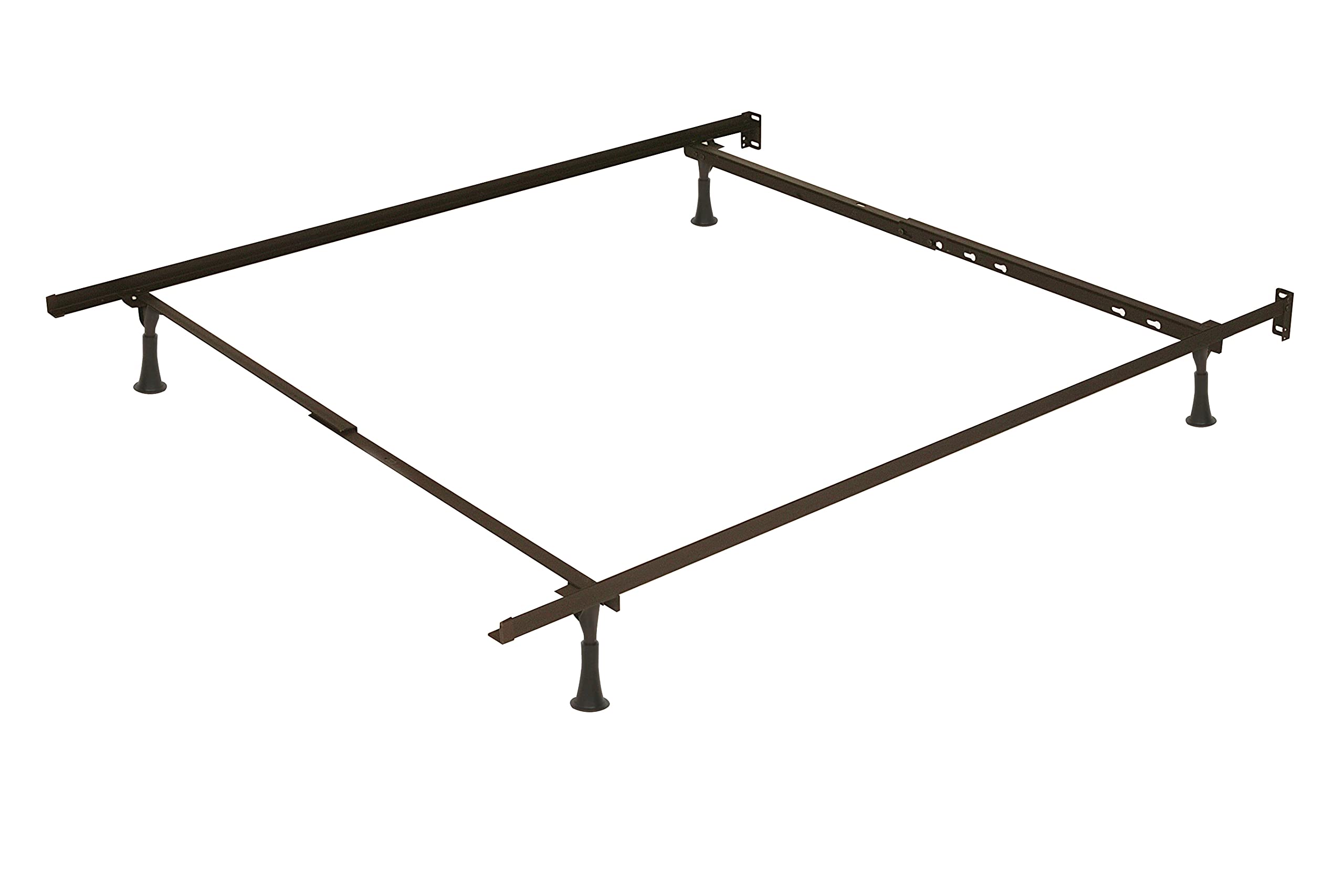Clara Clark Adjustable Bed Base - Heavy Duty Steel Bed Frame, Metal ...