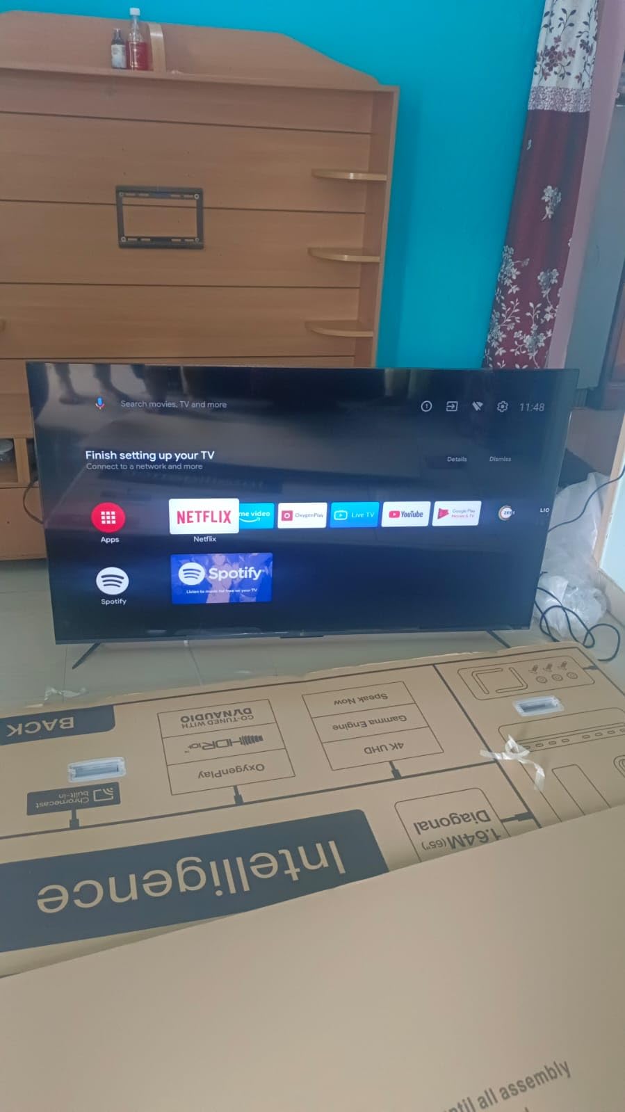 OnePlus 125.7 cm (50 inches) U Series 4K LED Smart Android TV 50U1S ...