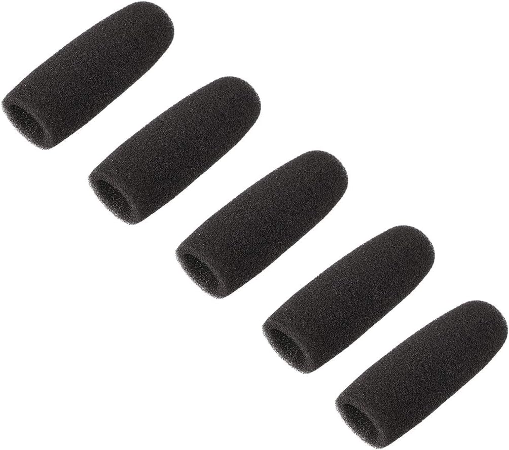 uxcell 5PCS Sponge Foam Mic Cover Conference Microphone Windscreen ...