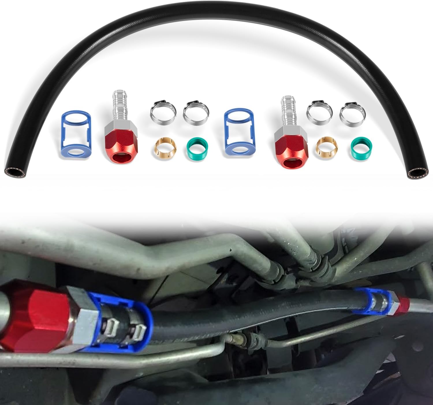 Amazon.com: 800-670 A/C Line Splice Connector Splicer Coupler Kit for 5 ...