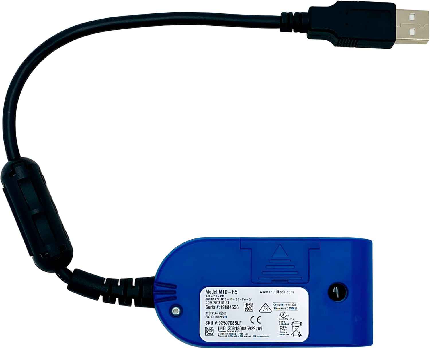 MultiTech MTD-H5 QuickCarrier USB-D Wireless Cellular Modem User Manual