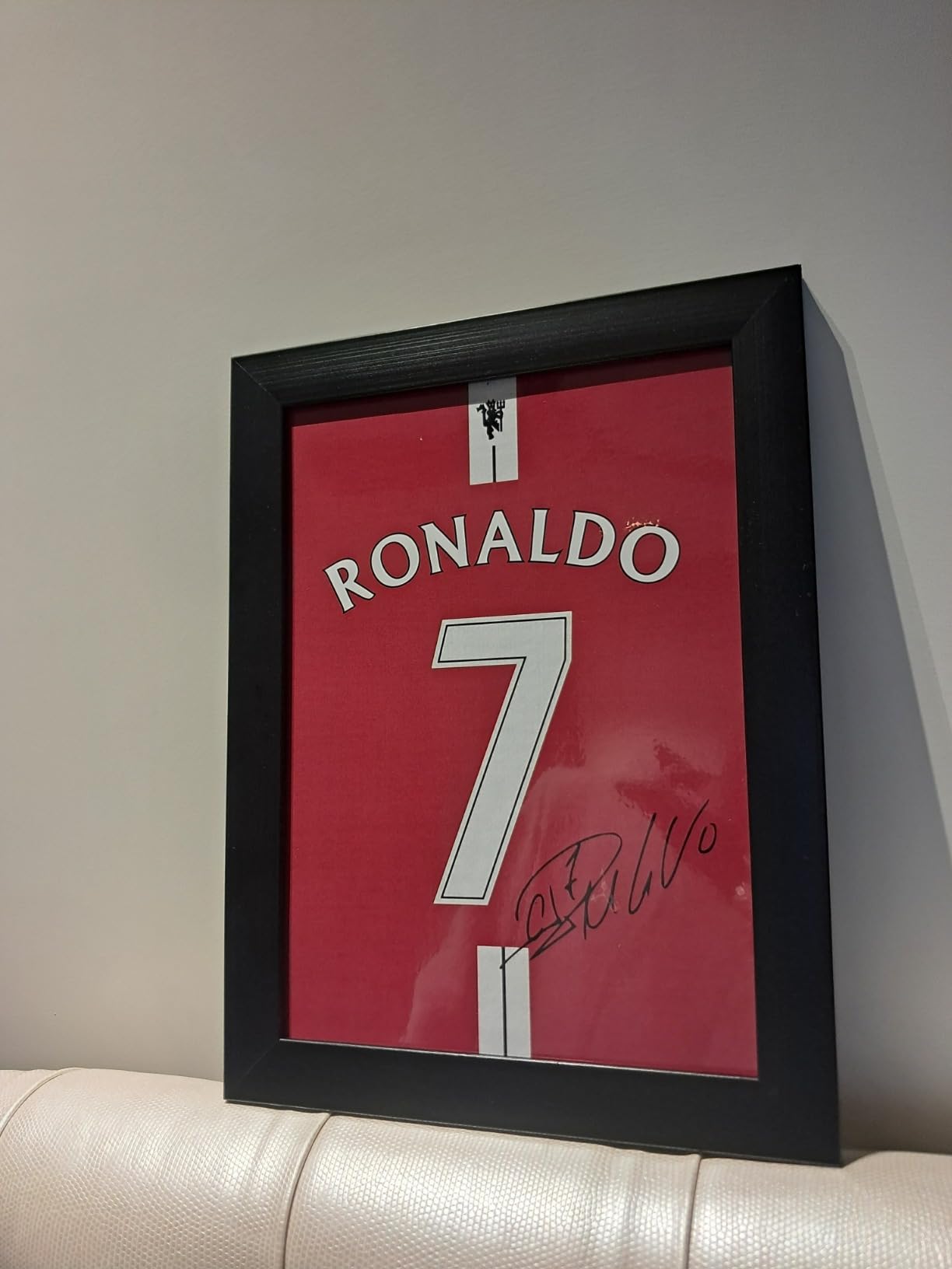 TenorArts Cristiano Ronaldo Poster Frame Manchester United Jersey ...