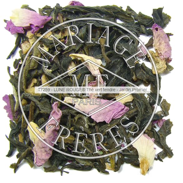 Amazon.com : Mariage Freres - Lune Rouge (T7259) 100g pouch (100g) : Grocery & Gourmet Food