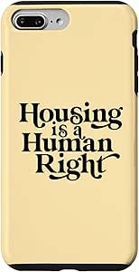 Amazon.com: iPhone 7 Plus/8 Plus Housing Human Right Homeless Activist ...