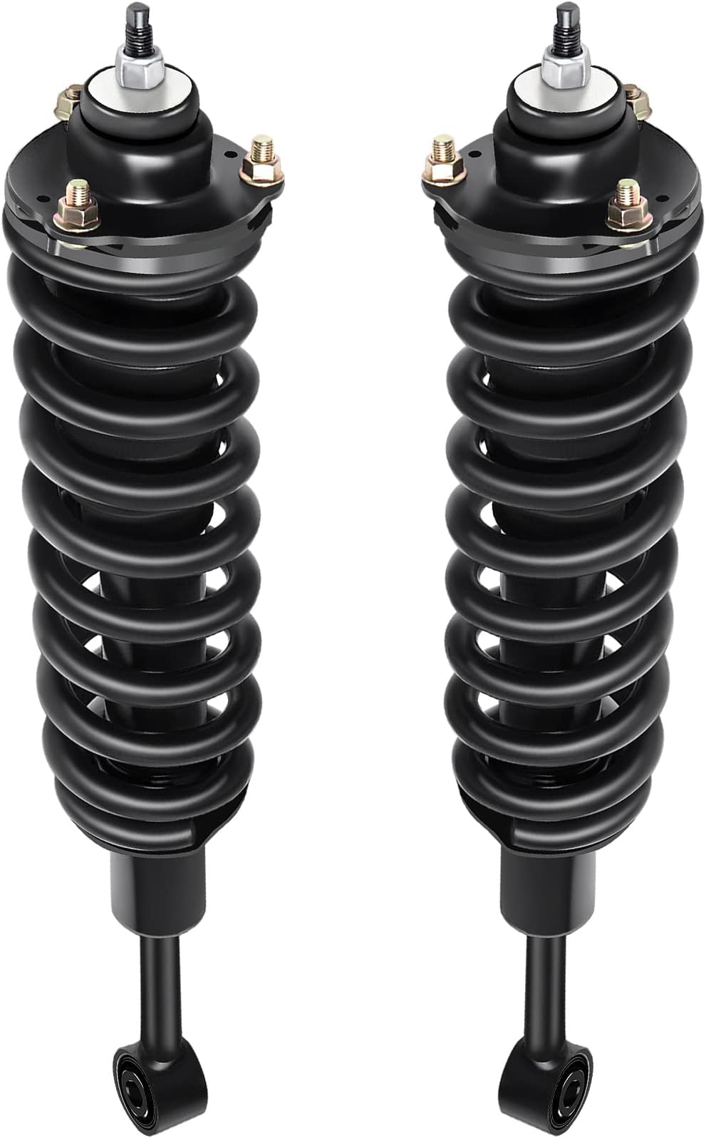 Amazon.com: TRQ Front & Rear 4 Piece Complete Shock Assembly & Shock ...