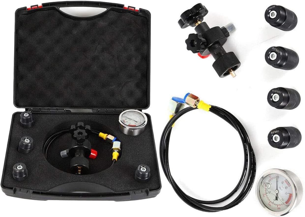 HYQNG Hydraulic Nitrogen Accumulator Nitrogen Charging System, 3500PSI ...