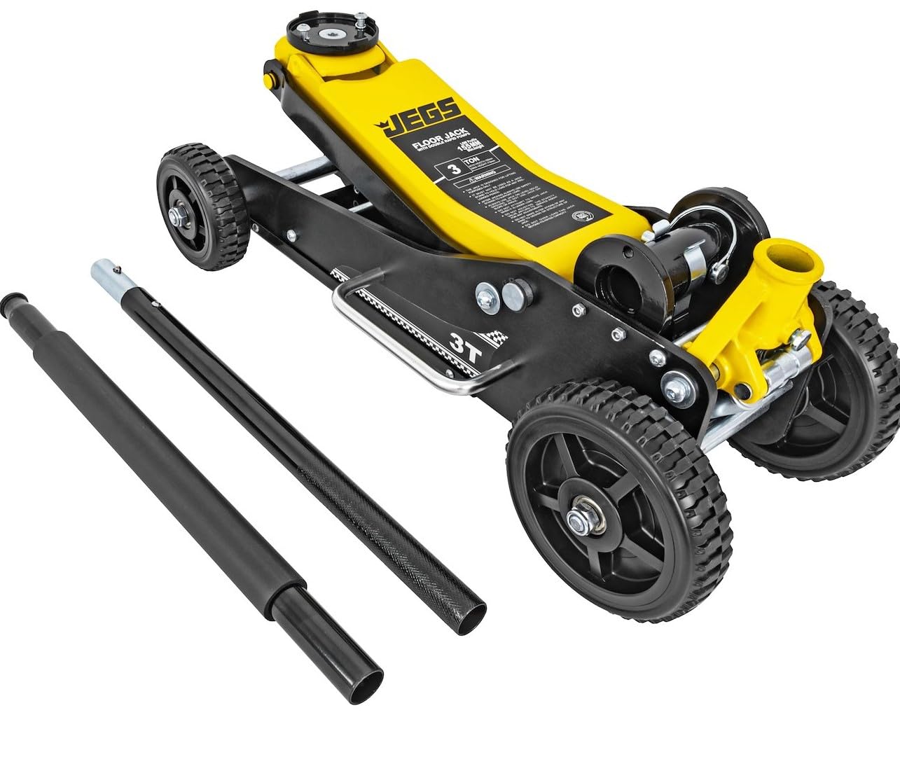 Amazon.com: JEGS Heavy Duty 3-Ton Hydraulic Off-Road Floor Jack with ...