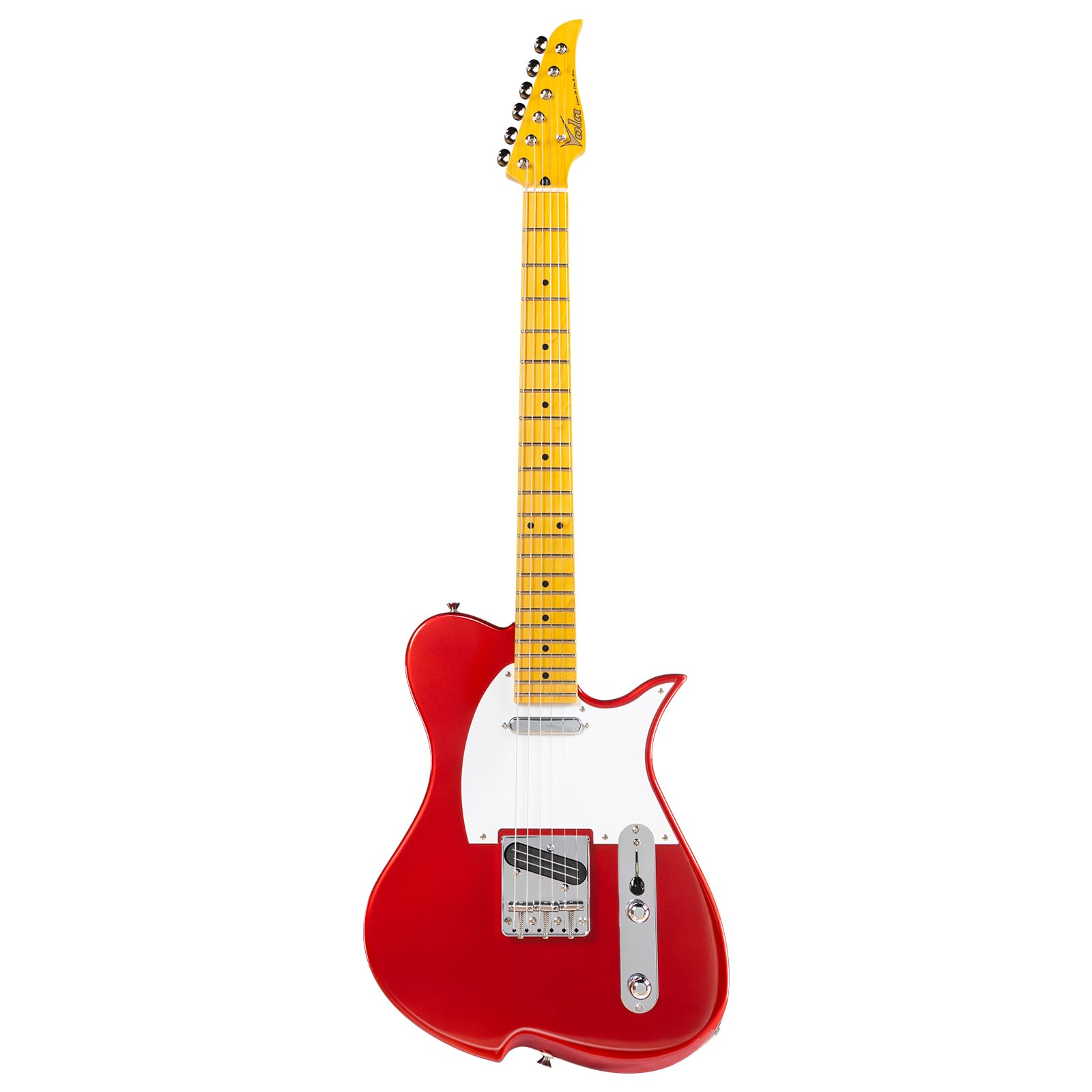 Amazon.com: Vola Vasti MF MC V3 Electric Guitar Candy Apple Red Gloss ...