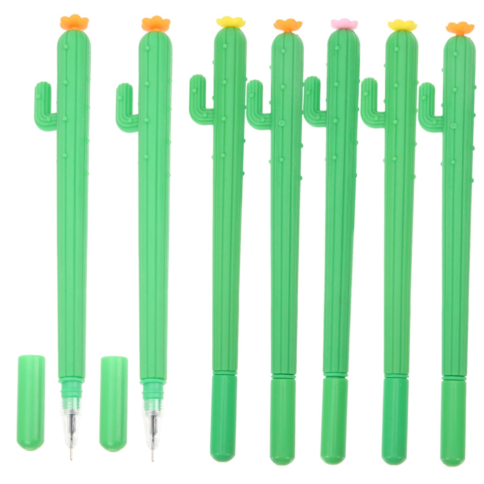 Amazon.com: Lurrose 10pcs Cactus Gel Pen Fun Pens for Kids Cute Pens ...