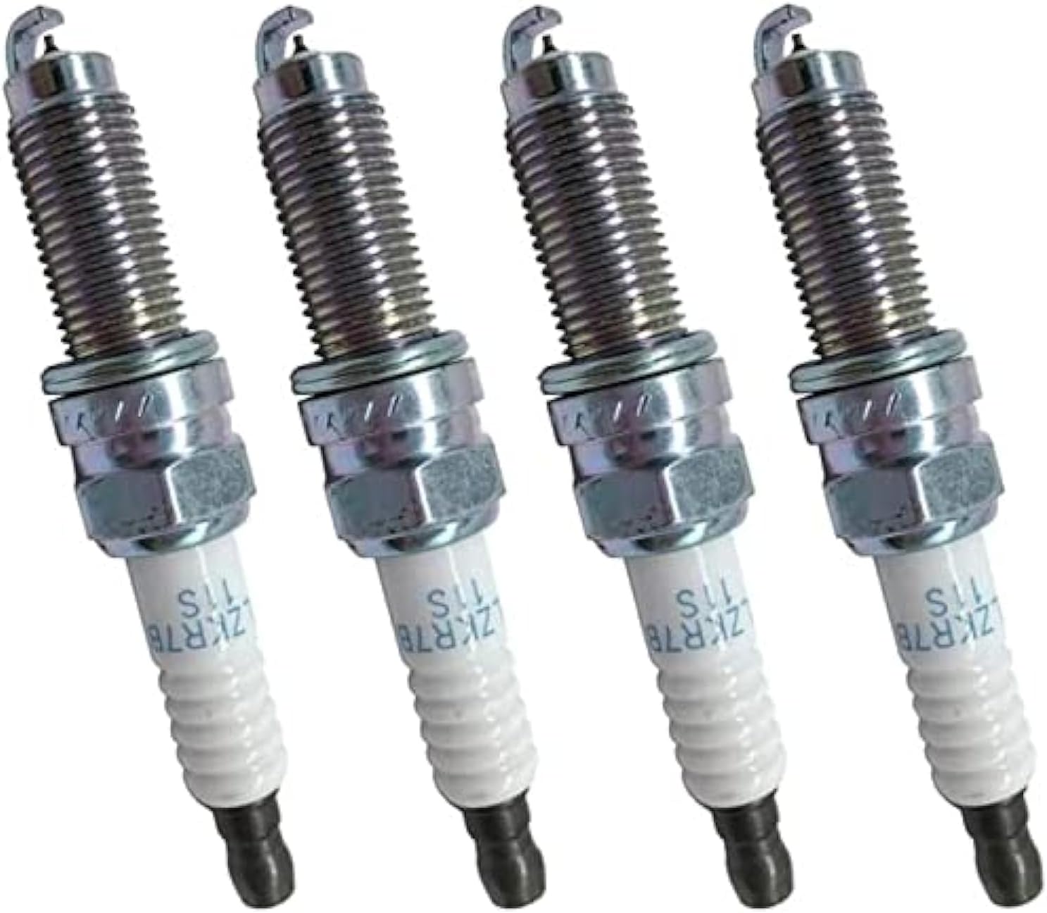 Amazon.com: Genuine OEM Kia (Hyundai) NGK Spark Plugs (Pack of 4) 18843 ...