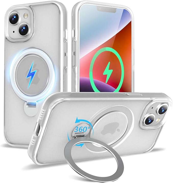 Amazon.com: TaeliorTech Upgraded 360° Rotatable Magnetic Ring Stand for ...