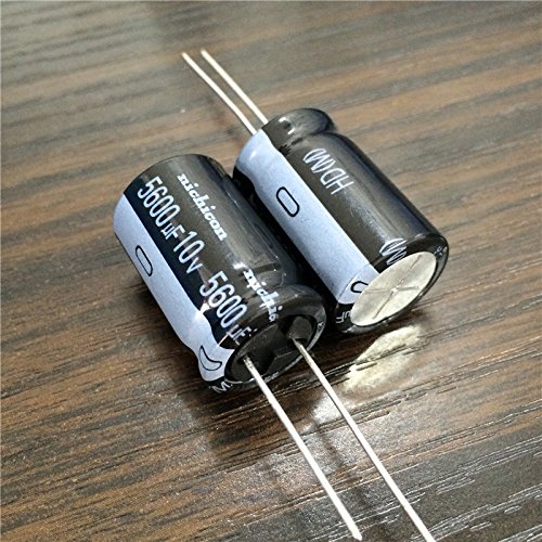 Amazon.com: E-First 5pcs 10V 5600uF 10V5600uF Nichicon HD 16x25mm Super ...