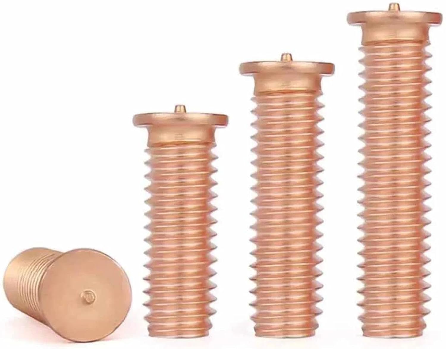 M3 M4 M5 M6 M8 M10 Carbon Steel Copper Plated Stud Welding Spot Solder ...