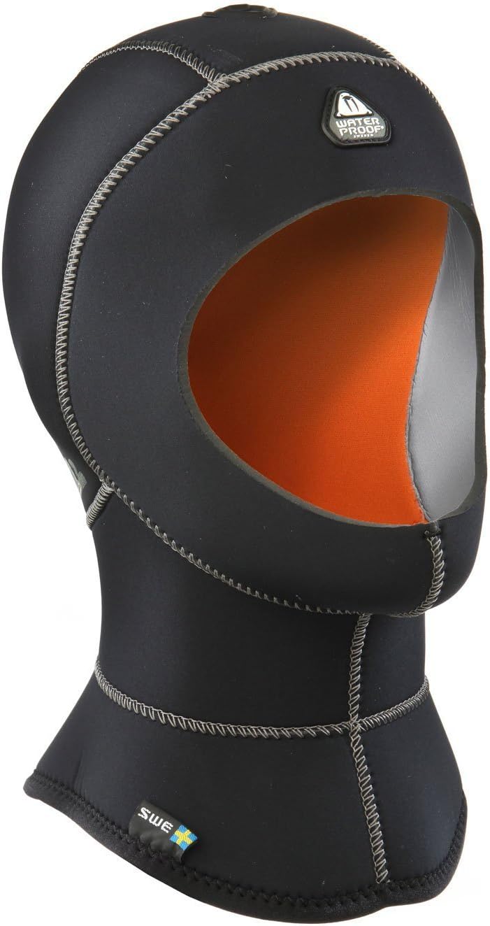 Waterproof H1 3/5mm Haube mit Entlüftungssystem - Kopfhaube mit Kragen ...