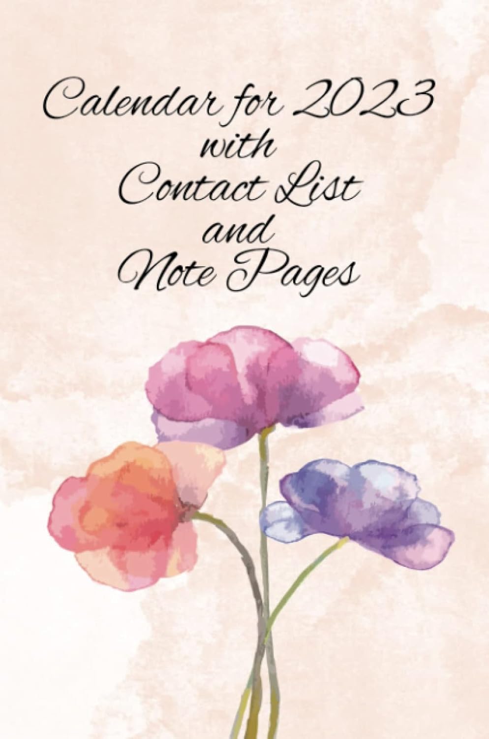 Calendar for 2023 with Contact List and Note Pages: Amazon.co.uk ...