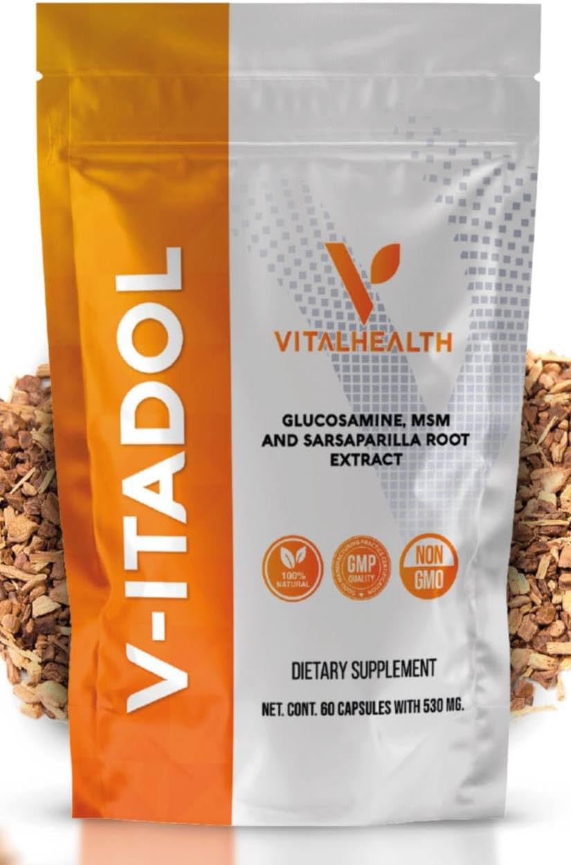 Amazon.com: V-itadol - Dietary Supplement with Glucosamine, MSM ...