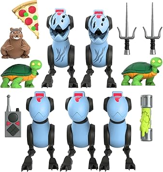 Amazon.com: Super7 Teenage Mutant Ninja Turtles Mouser Pack - ULTIMATES ...