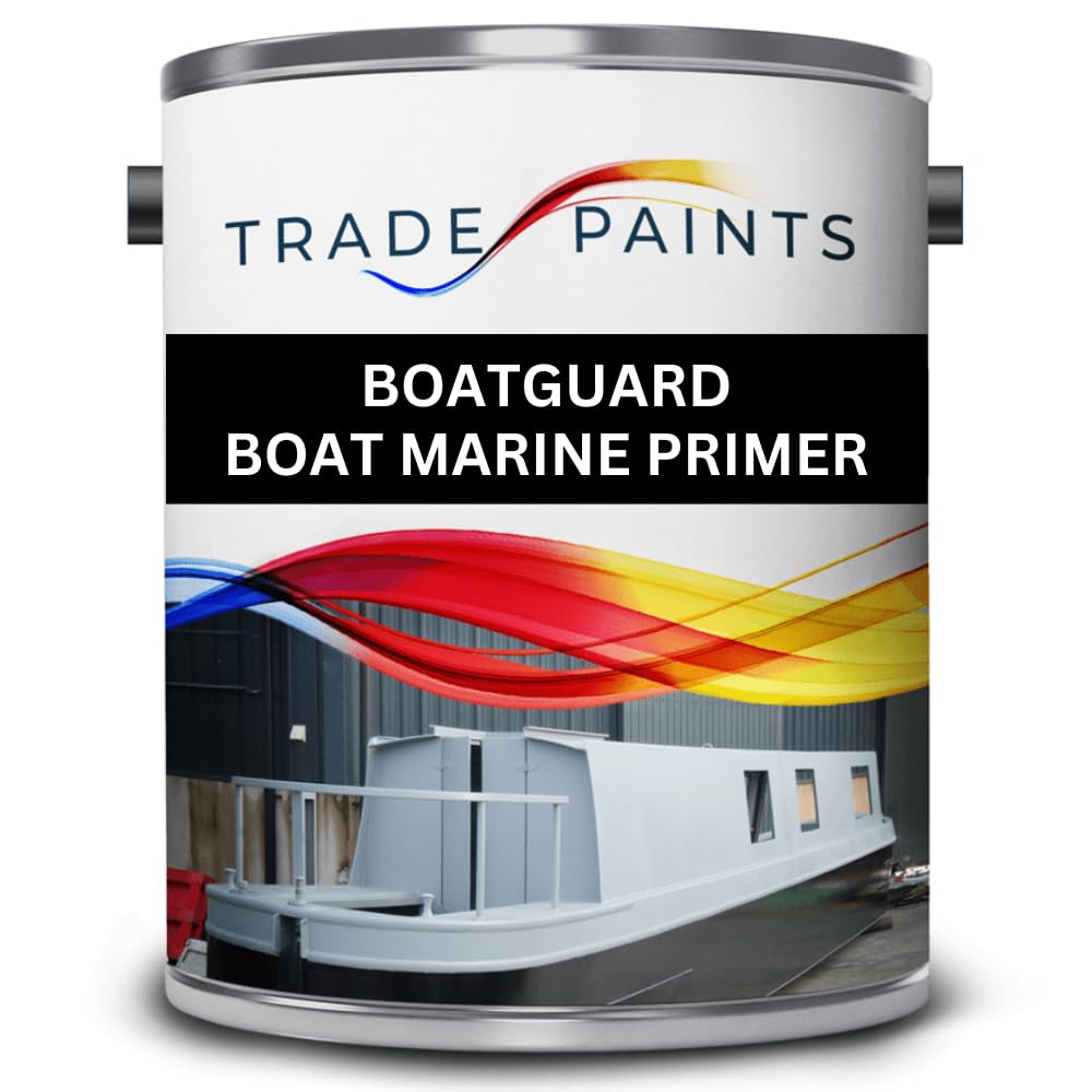 paints4trade BoatGuard™ Boat & Marine Primer (5 Litre, Black) : Amazon ...