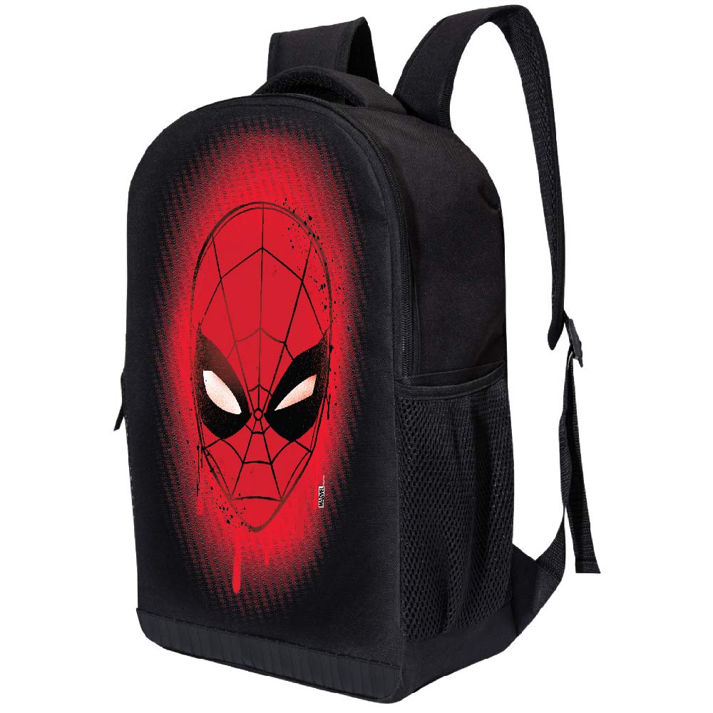 Snapklik.com : Marvel COMICS CLASSIC SPIDERMAN BACKPACK BLACK SPIDERMAN 18 INCH AIR MESH PADDED BAG