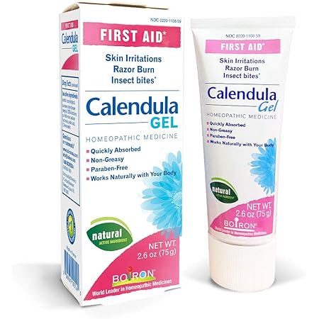 Amazon.com: Boiron Calendula, 2.5 Ounce, Topical First Aid Cream for ...