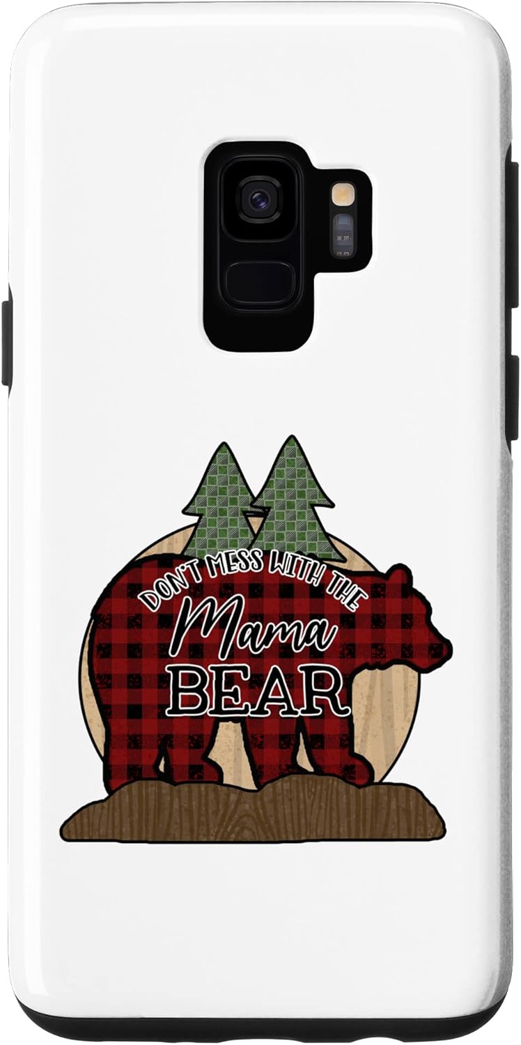 Galaxy S9 Don’t Mess with Mama Bear Vintage Mom Mother’s Day Case ...