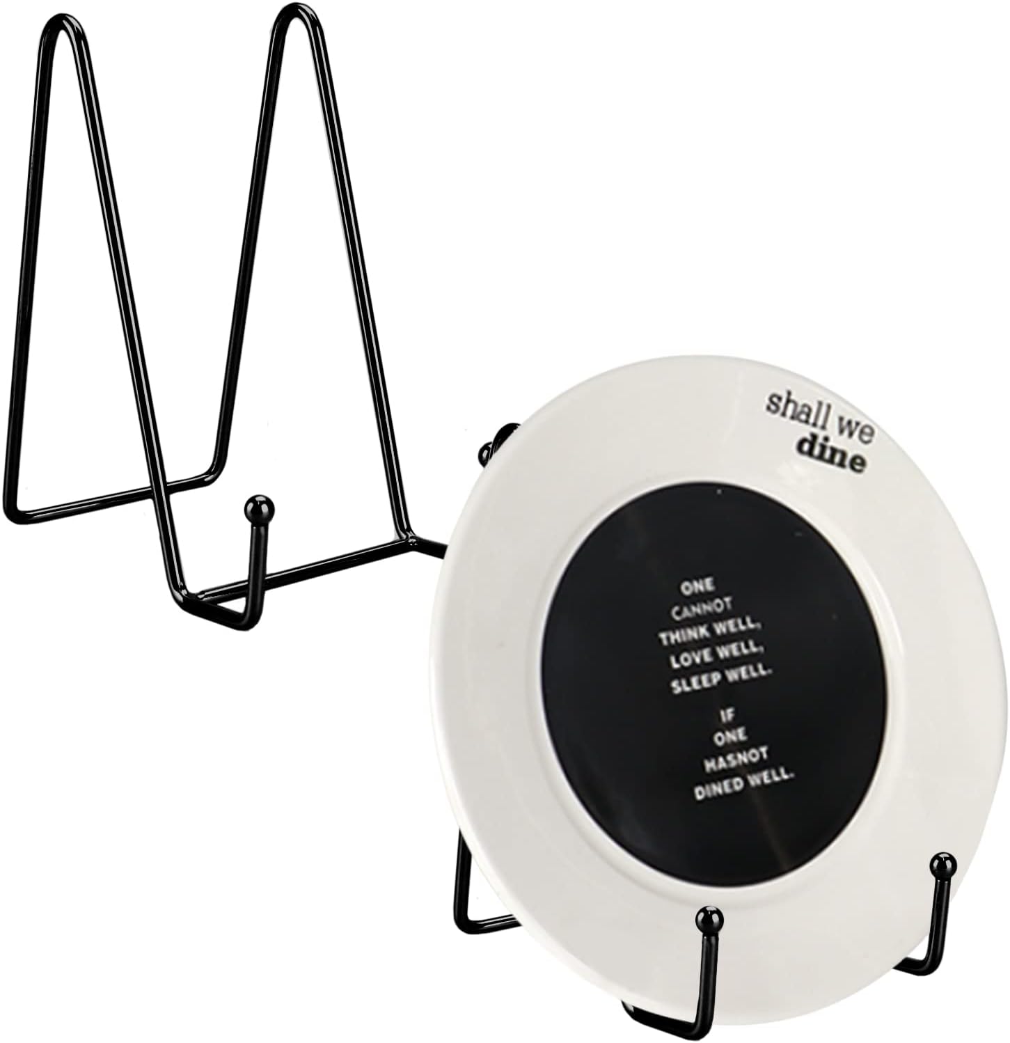 Amazon.com: Septo 2 Pack 6" Plate Holder Display Stand, Metal ...