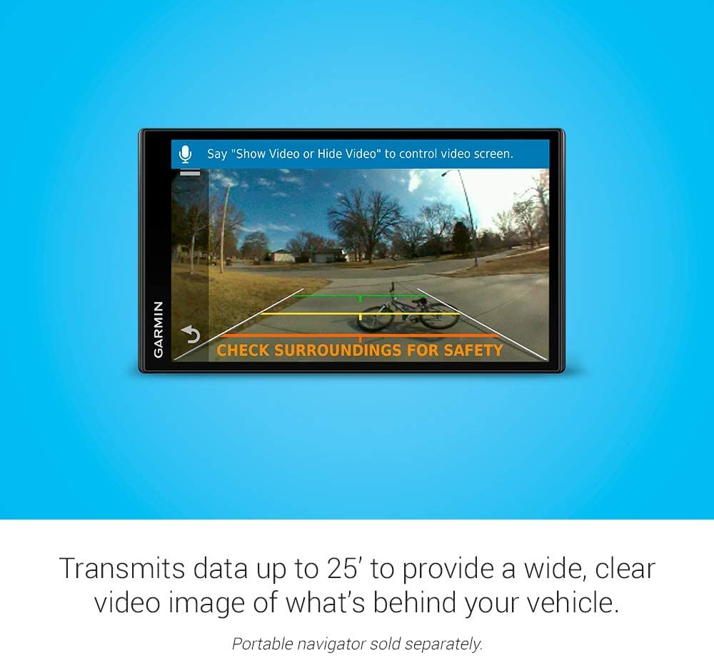 Garmin BC 40, Wireless Backup Camera, Works with Compatible Garmin ...