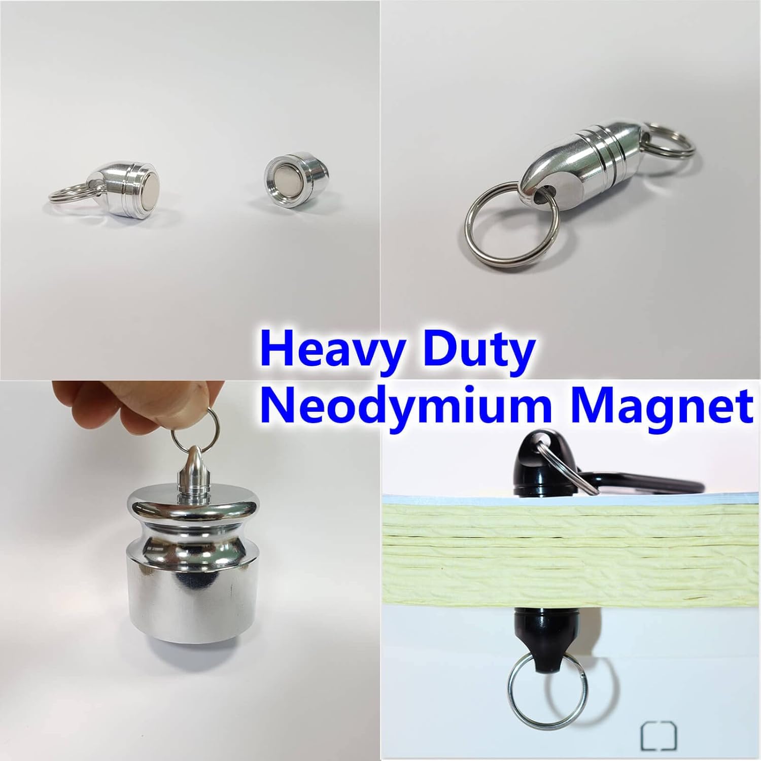 Buy Small Magnetic Keychain Quick Release - Neodymium Powerful Magnets ...