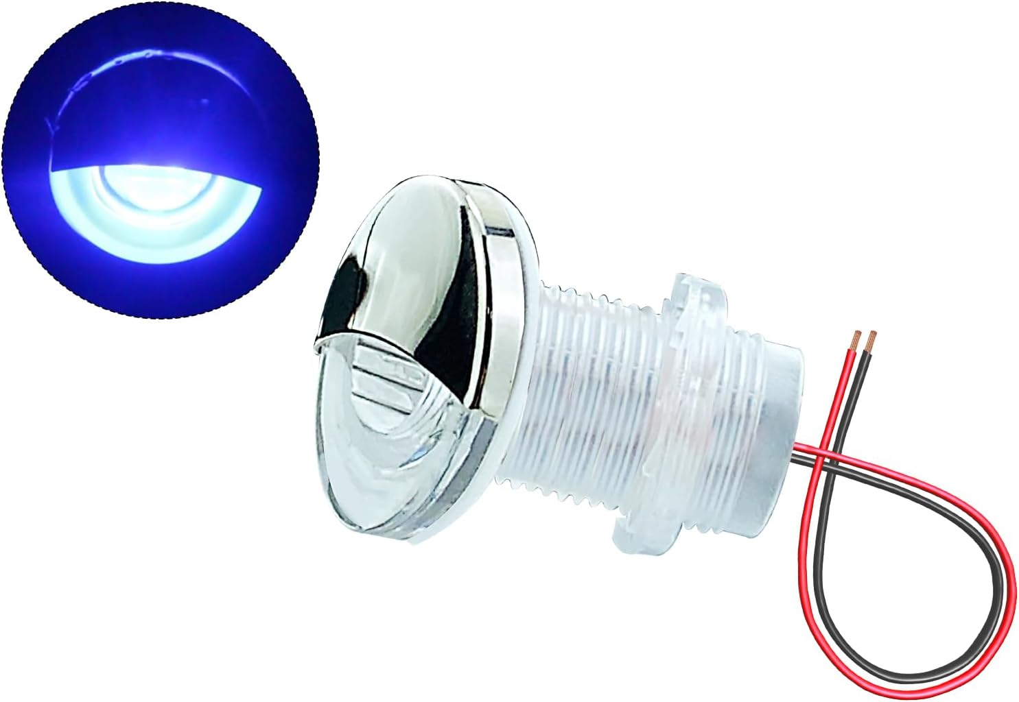Amazon.com: Besramtic Marine Boat Courtesy Lights LED Cabin Step Light ...