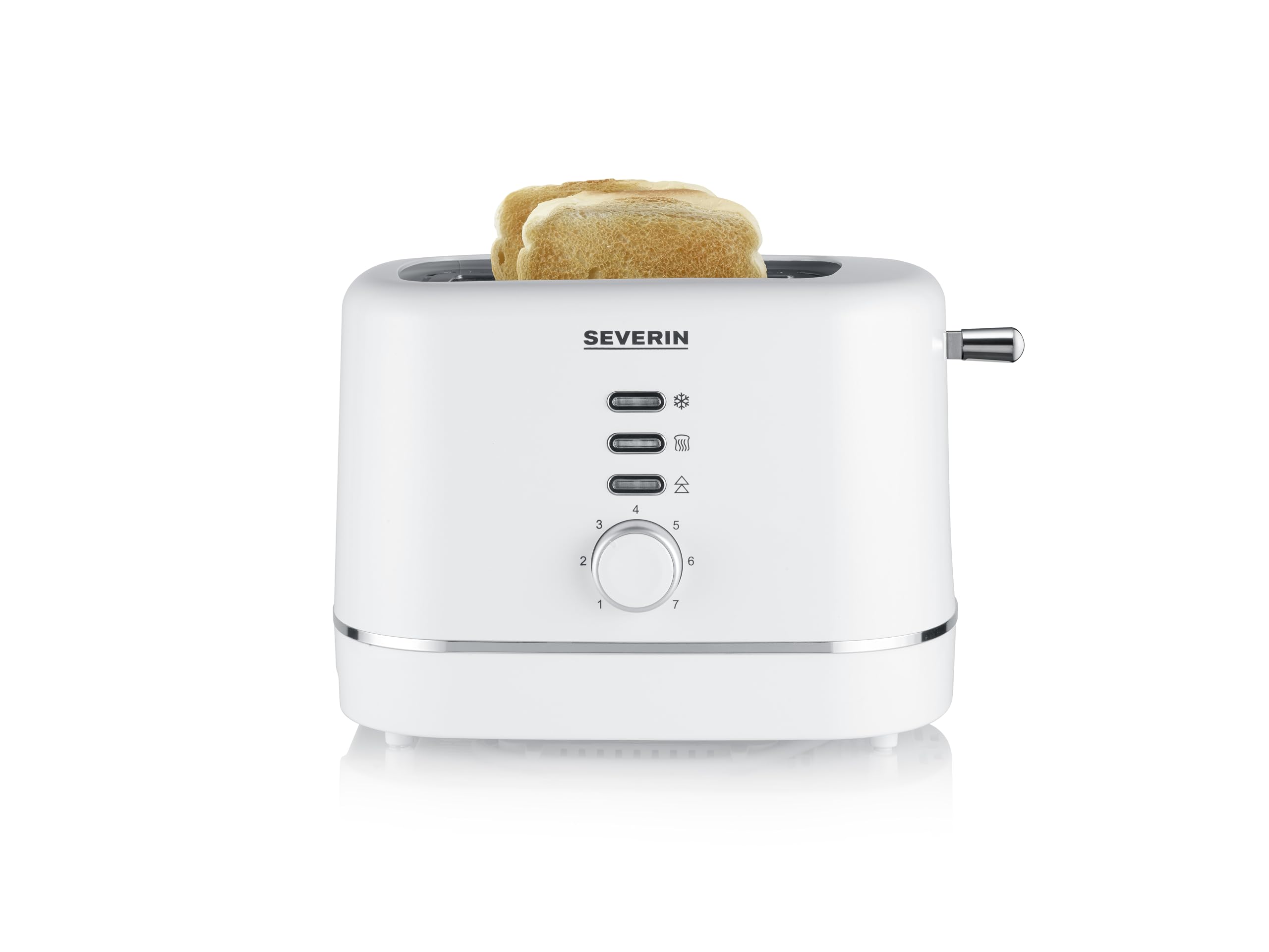 SEVERIN Automatik-Toaster, für 2 Scheiben, Brötchenaufsatz aus ...