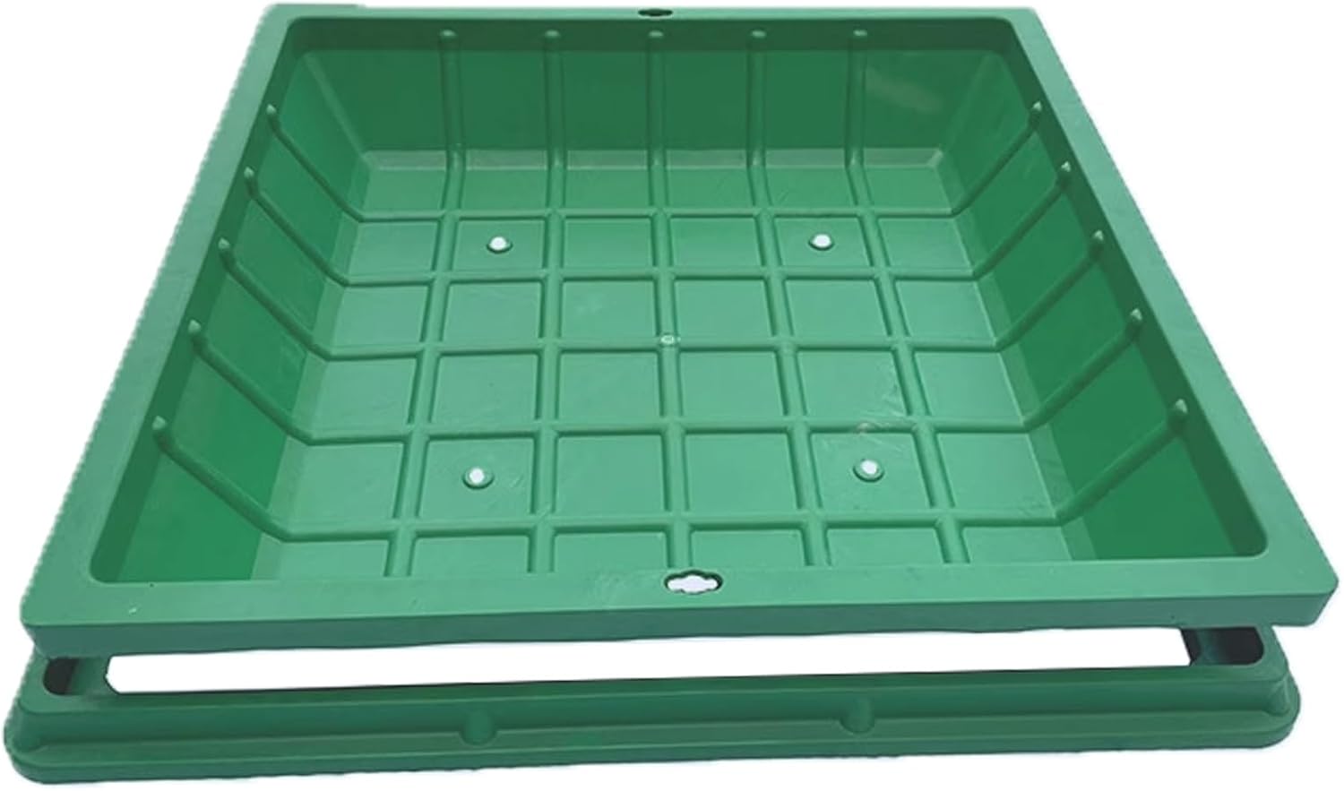 Resin Circle Manhole Cov er and Frame,Invisible Flush-Fit Design Sewage ...