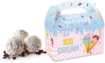Cesta De Regalo Con Temática De Helado