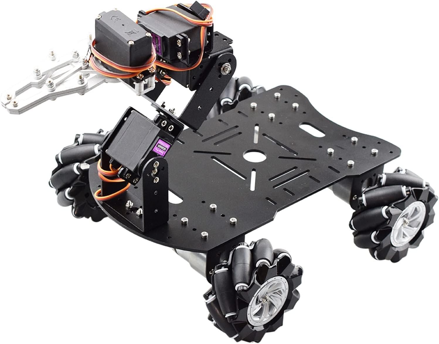 Omni Directional Mecanum Wheel Robot Car Kit with 4-Axis Control ...