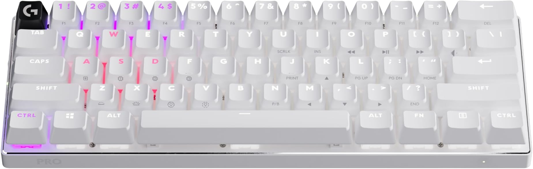 Logitech G PRO X 60 Lightspeed Teclado inalámbrico para juegos, teclado mecánico ultra compacto ...