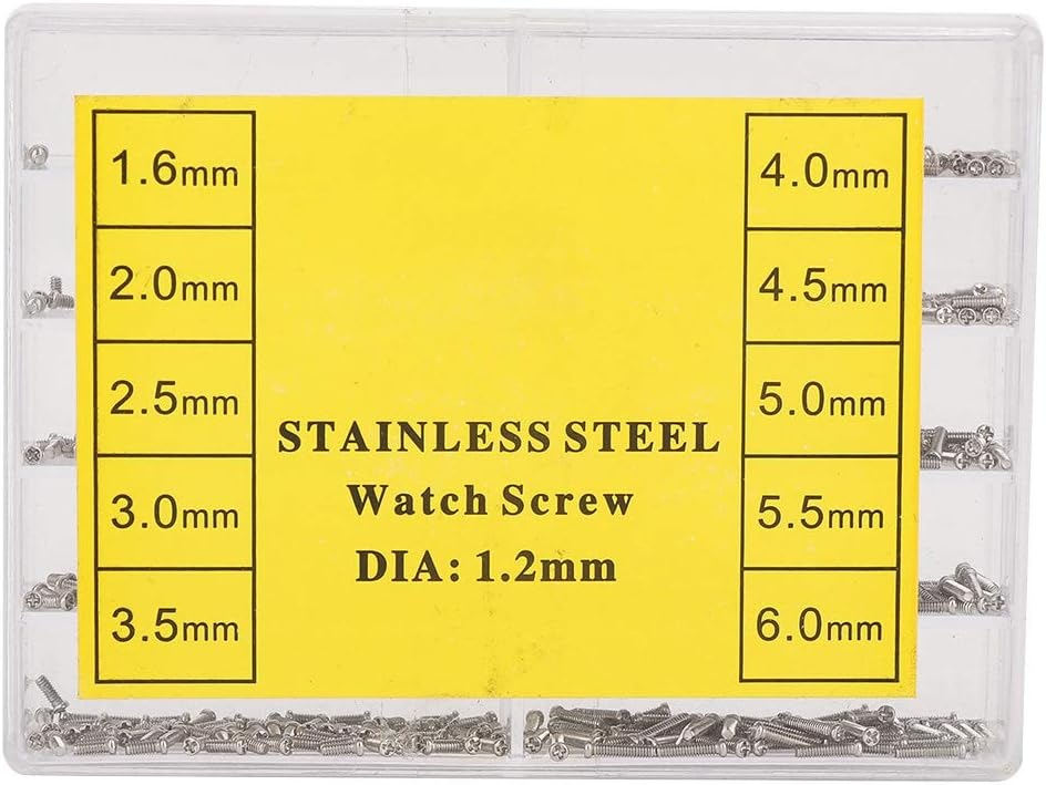 Amazon.com: 10 Types Watch Back Cover Screw Repair Watch Tool ...