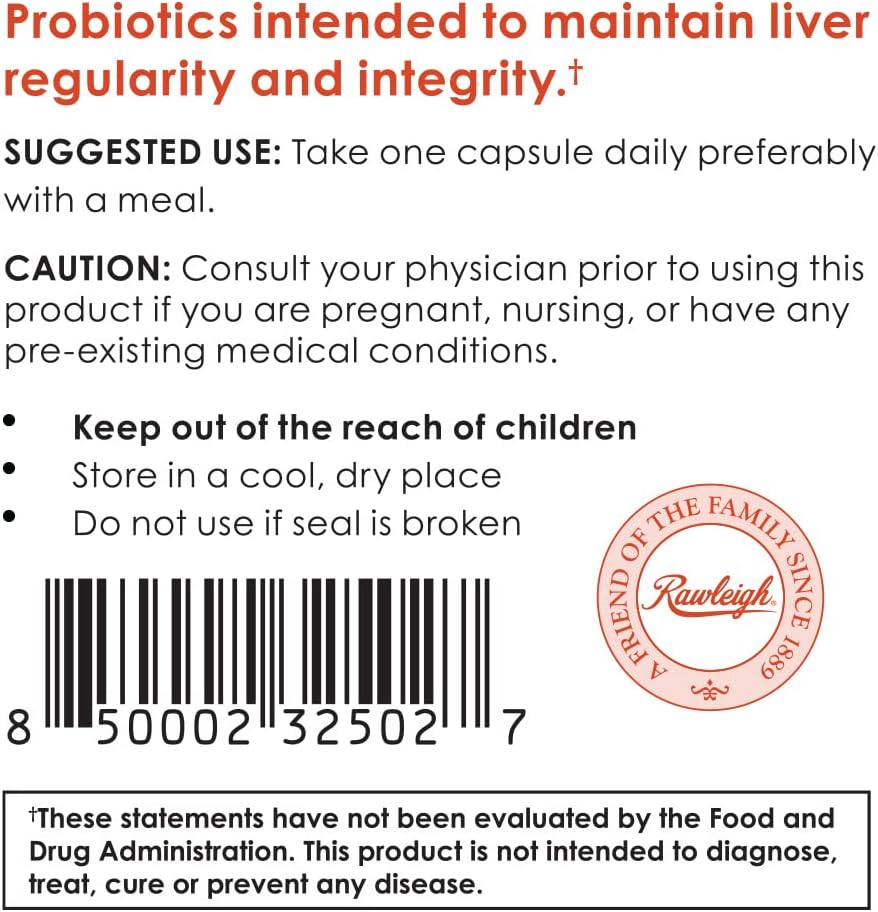 Rawleigh Liverfit 30 Cápsulas – Suplemento dietético a base de ...