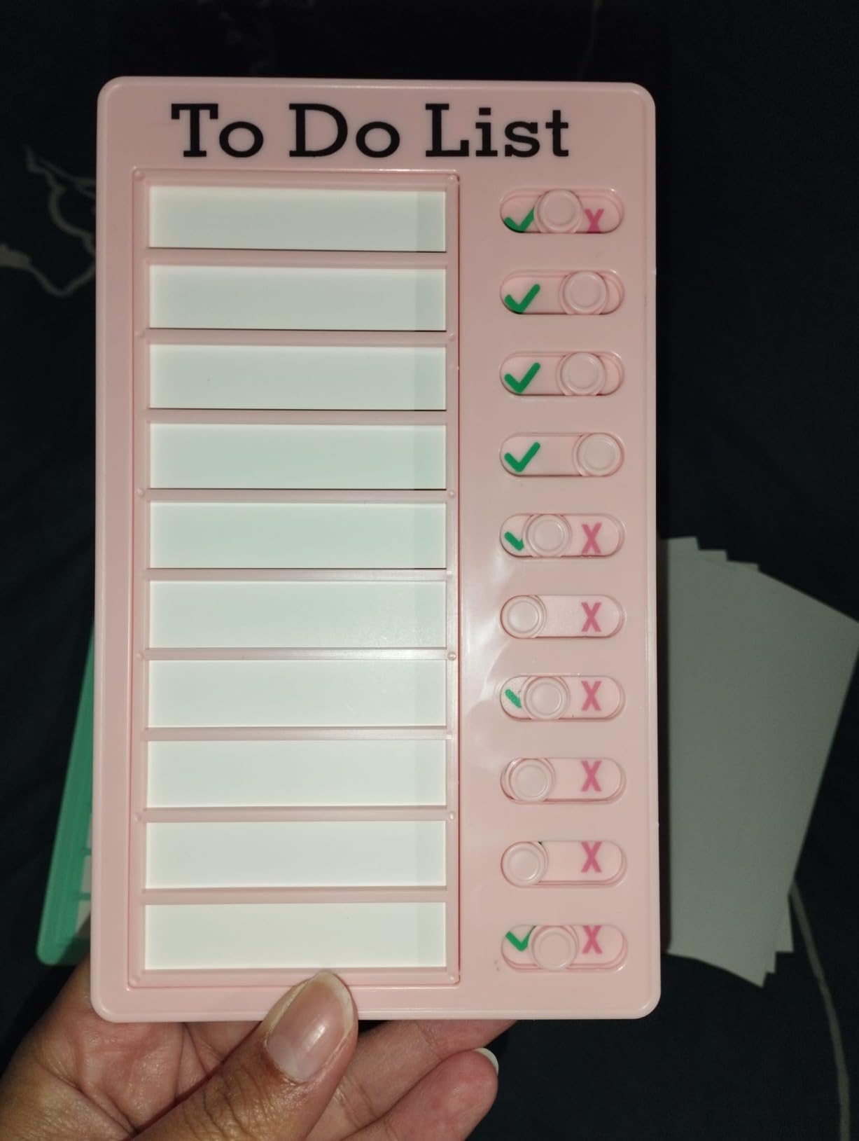 Funmo 4PCS Tableau Memo Checklist,Tableau de Tâches Enfants Adultes ...