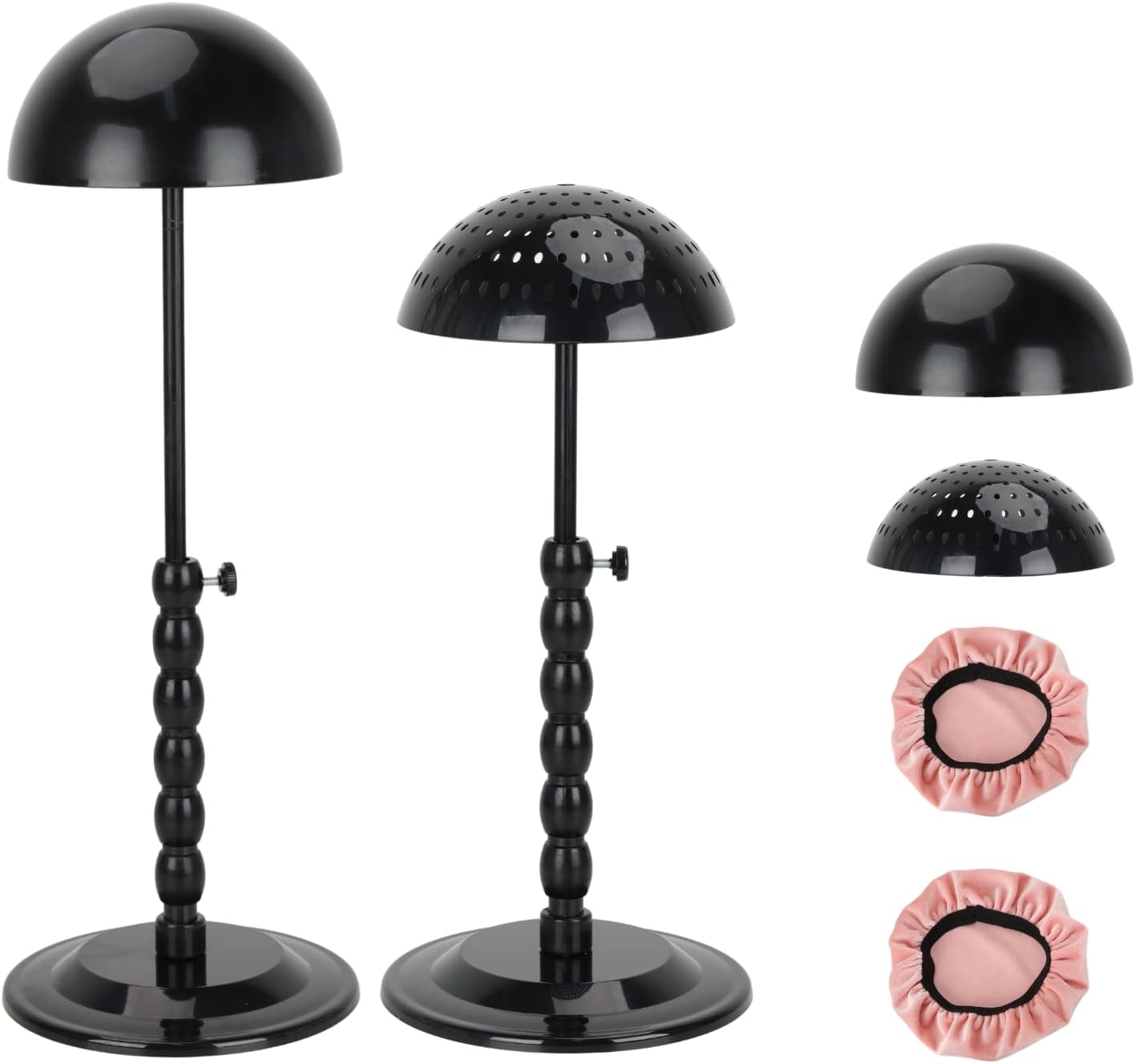 Amazon.com: Wig Stand - Plastic Wig Stand 2 Packs Portable Foldable Wig ...