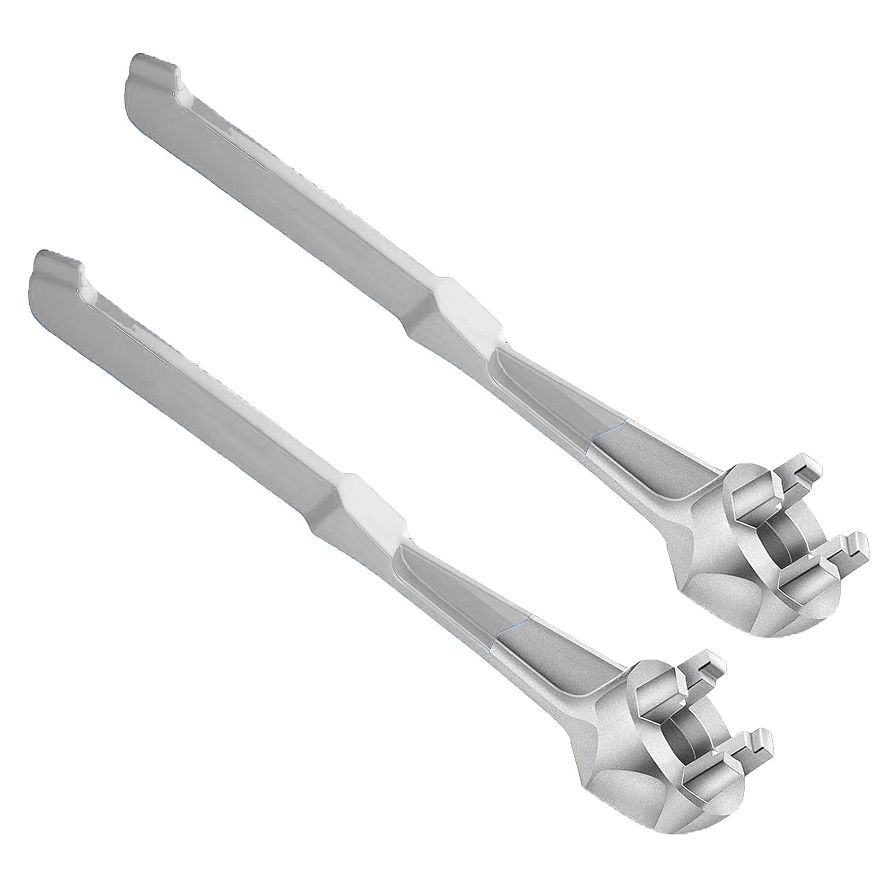 PTSTEL Bung Wrench, 2 Pack Aluminum Drum Plug Barrel Wrench for Opening ...