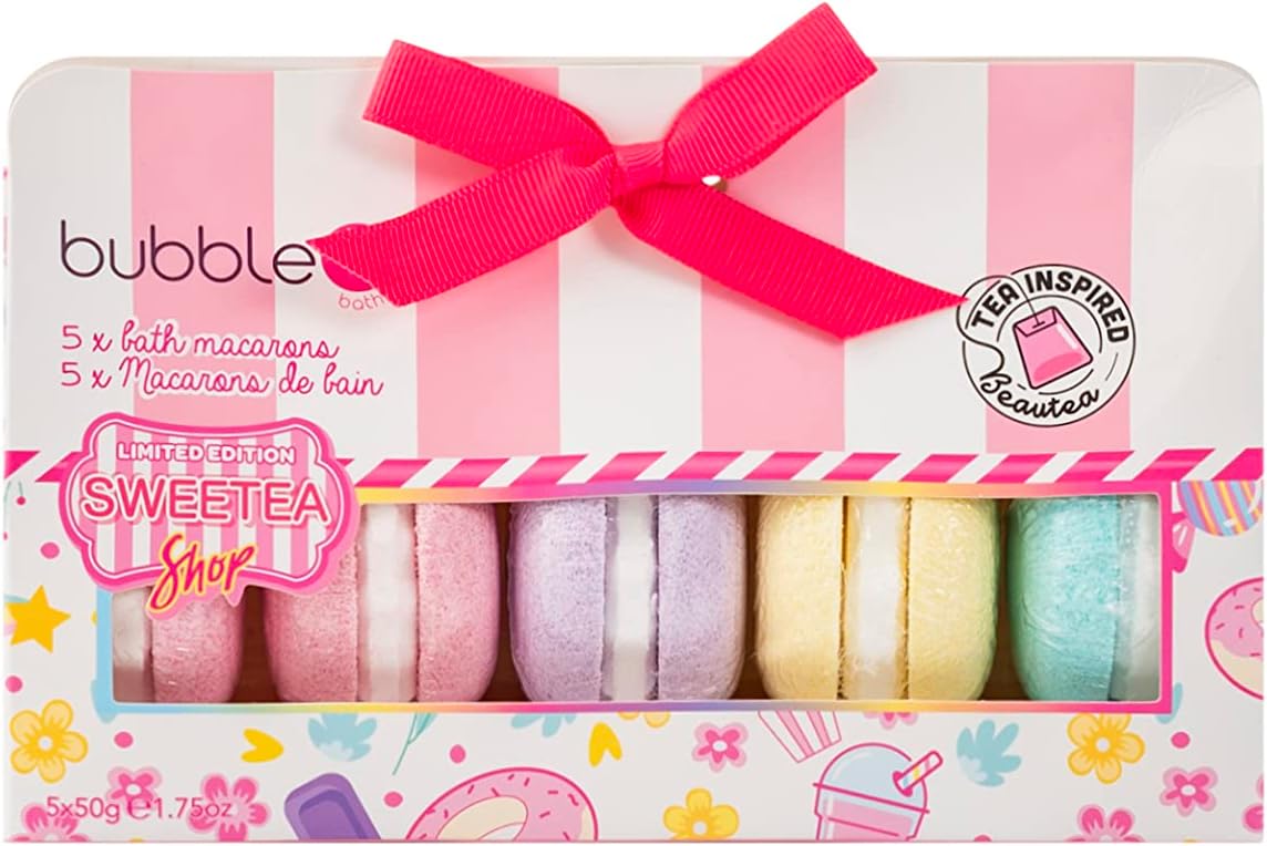 Bubble T Cosmetics Sweetea Edition Mini Macaron Bath Bombs That Fizz ...