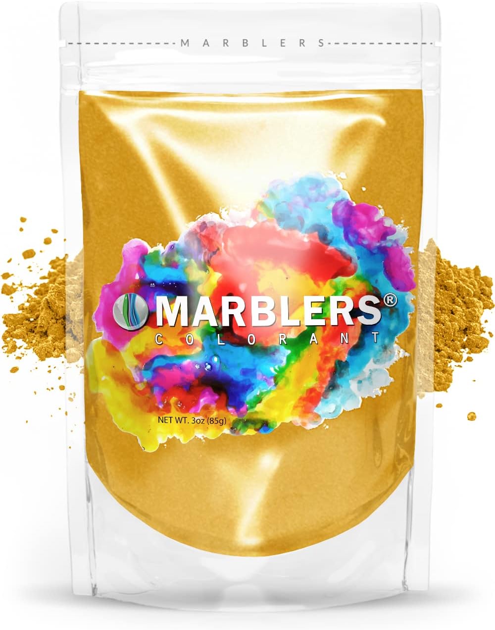 Amazon.com: MARBLERS Mica Powder Colorant [Mustard Gold] 3oz (85g ...