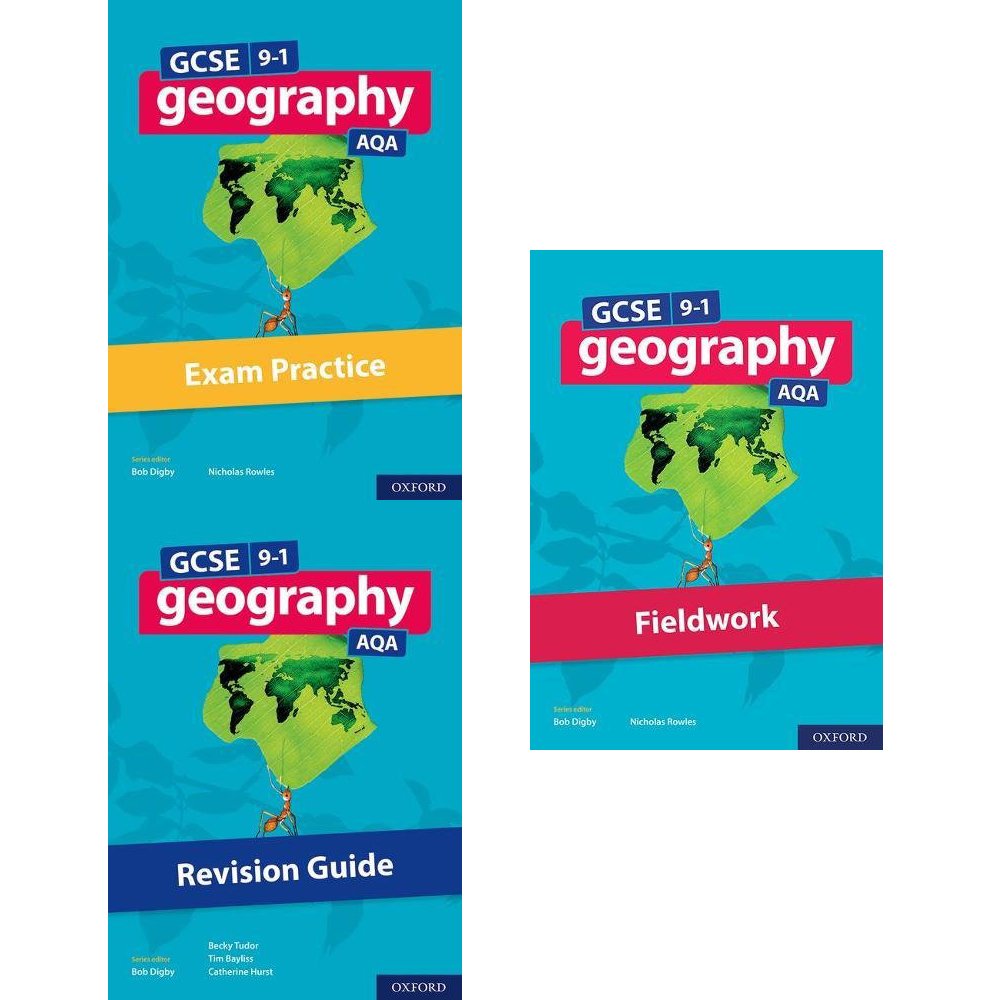 Gcse 9-1 Geography AQA3 books collection Set: Nicholas Rowles, Rebecca ...