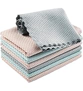 Amazon.com: KTT Thickened Magic Cleaning Cloth,Reusable Microfiber ...