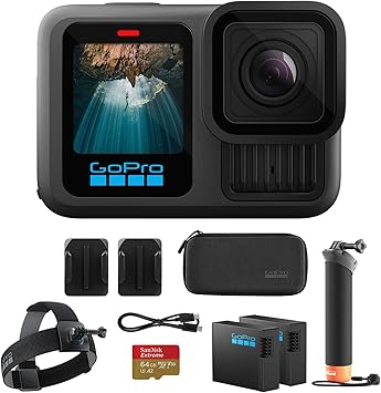 Amazon.com : GoPro Hero13 Black 27MP Waterproof Action Camera - Special ...