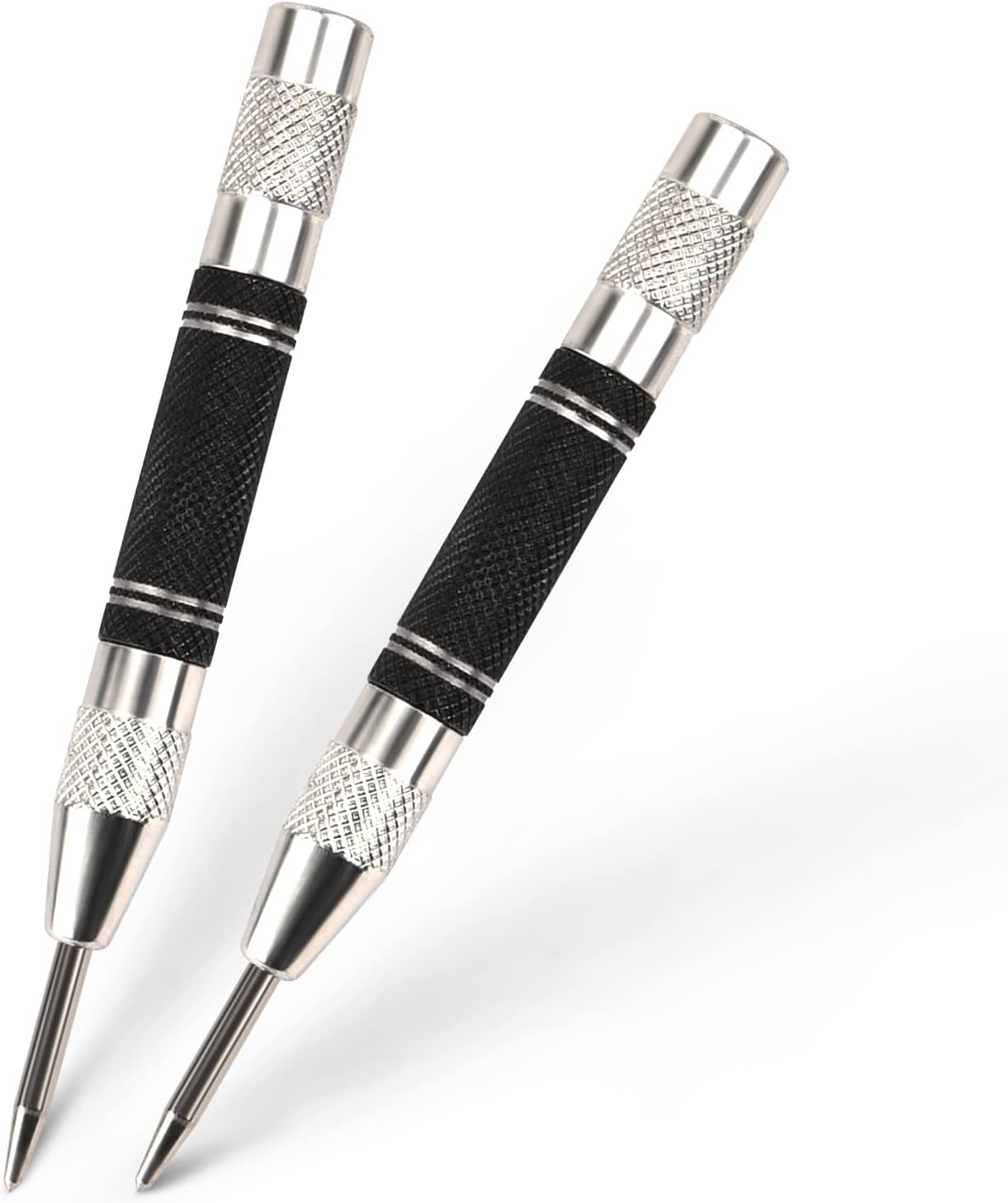 4Pcs Center Punch Set - 1Pc Positioning Punch and 3Pcs Punching Punches ...