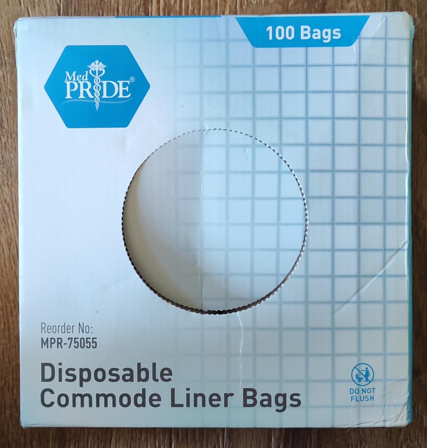 Amazon.com: MED PRIDE Disposable Bedside Commode Liner Bags [Pack of ...