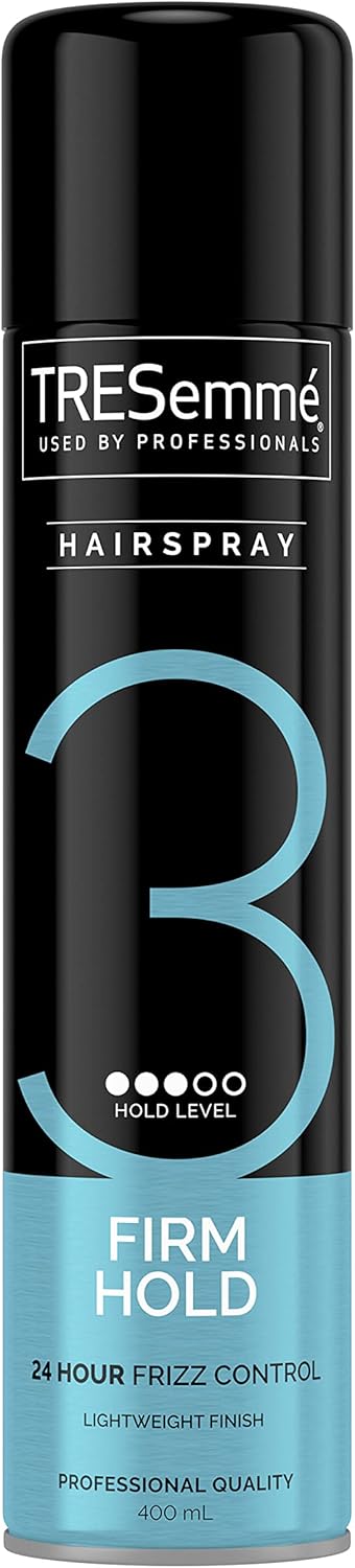 TRESemmé Firm Hold Hairspray 24-hour frizz control for a lightweight ...