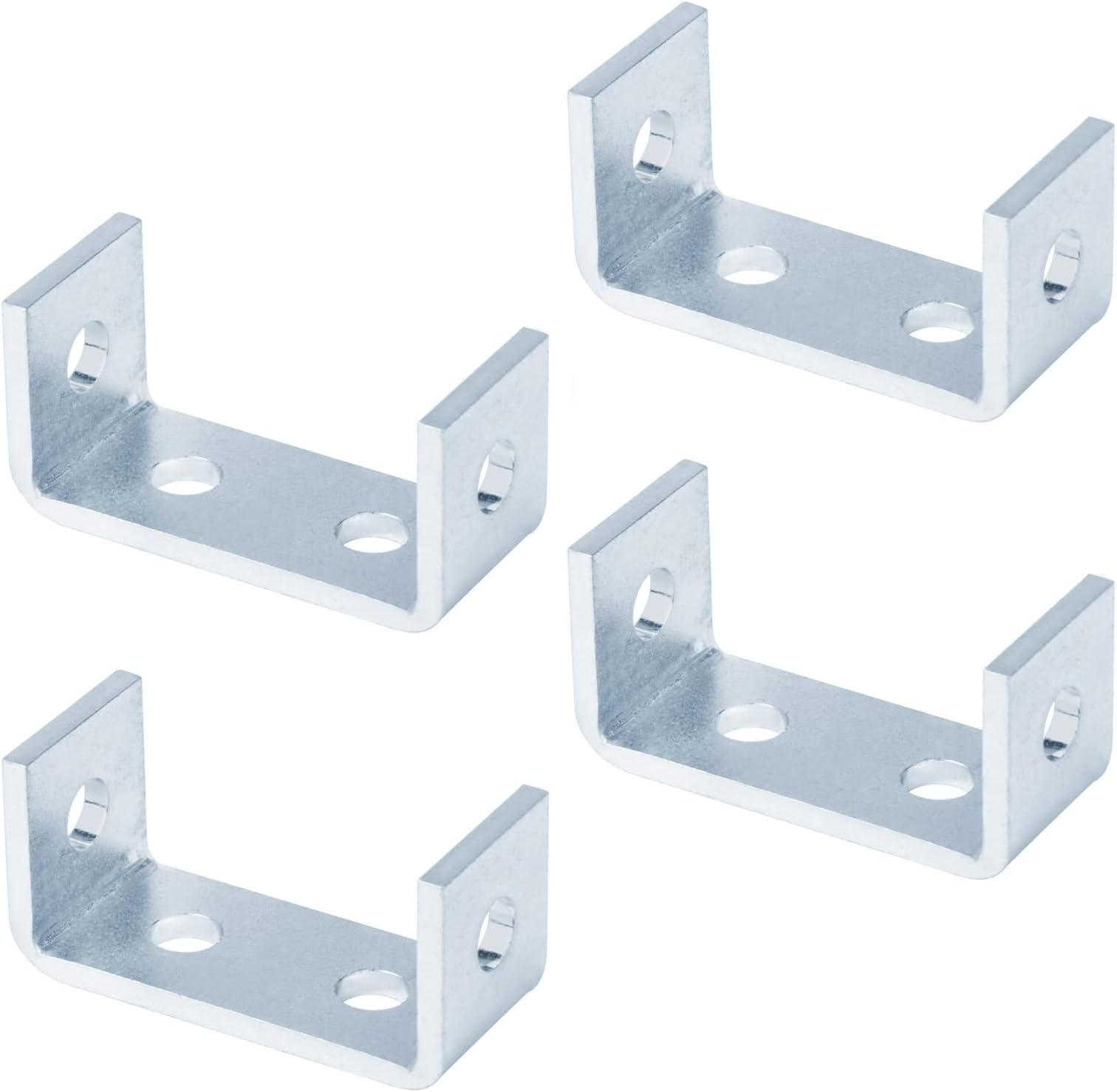 Amazon.com: heneng 4 Pcs U Shape Fitting for Parallel 1-5/8" Strut ...