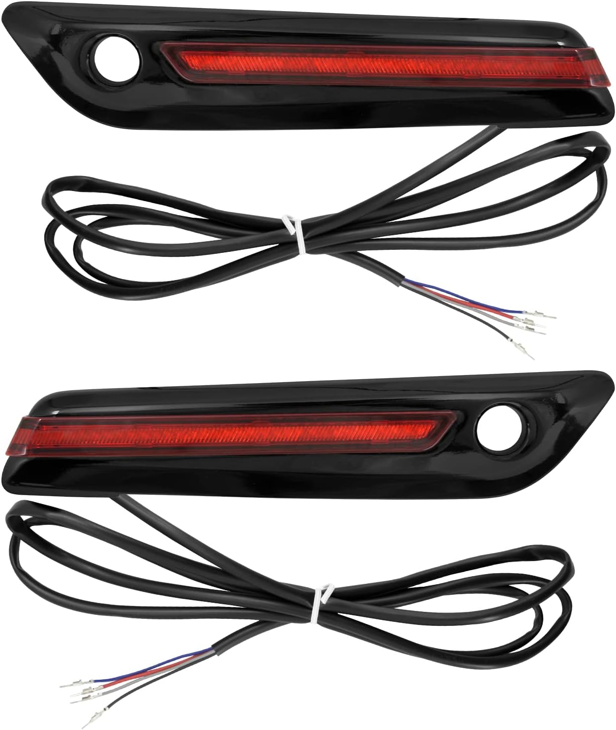 Amazon.com: HDBUBALUS Saddlebag Latch Lights Outer Lid Hinge Latch ...