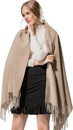 Soft Cashmere Winter Scarf, 80 x 27 inches, Machine Washable, Warm ...
